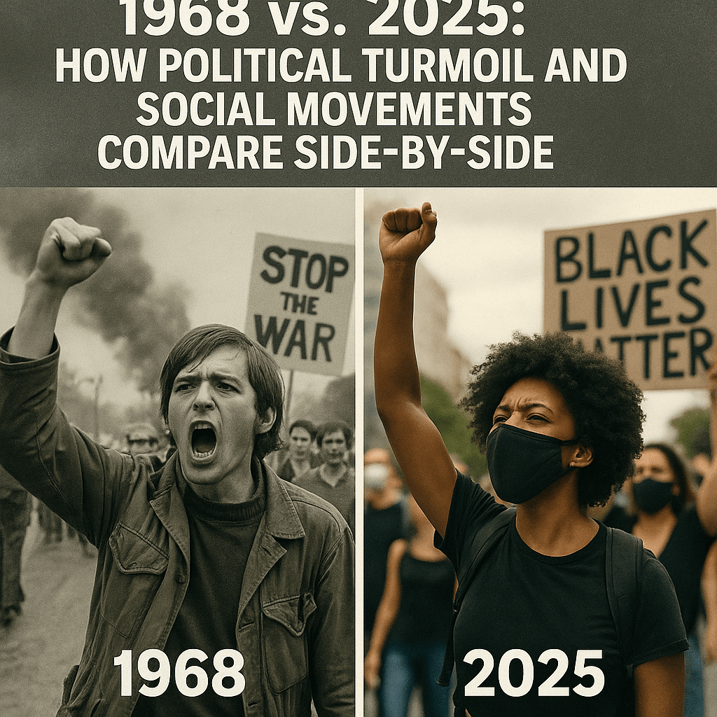 1968 vs. 2025: Political Turmoil & Social Movements Compared